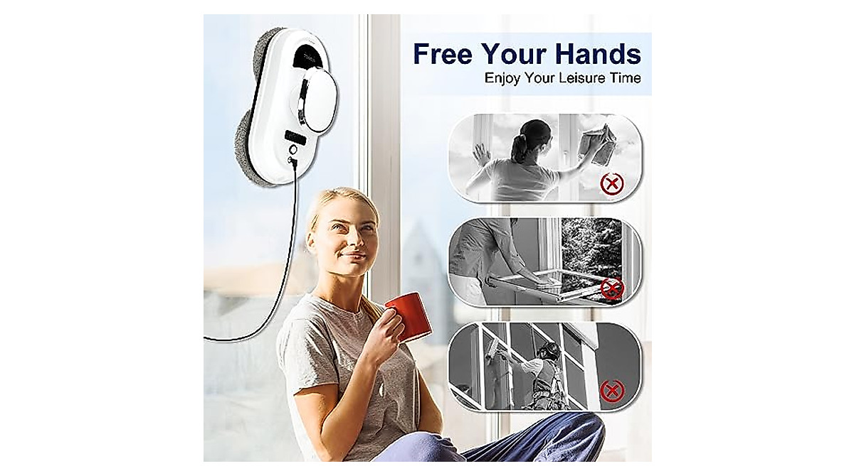 MAGULA Window Cleaning Robot - Powerful & Smart Solution