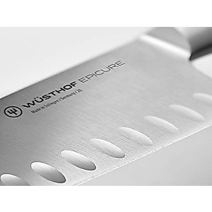 Wusthof Epicure Santoku, Hollow Edge, One Size, Brown, Stainless