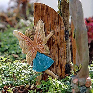 Marshall Home and Garden Peek a Boo Fairy Door with Fairy