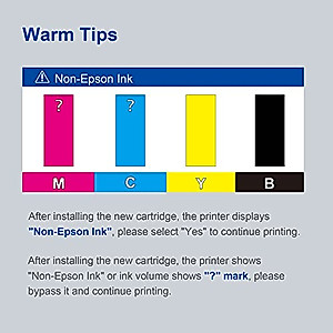 822XL Ink Cartridges Remanufactured Replacement for Epson 822XL 822 XL 822 T822XL Use for Workforce Pro WF-4820 WF-3820 WF-4830 WF-4833 WF-4834 Printer Ink (Black, Cyan, Magenta, Yellow,4 Pack)