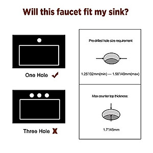 RODDEX Waterfall Bathroom Faucet Glass Single Handle Solid Brass Basin Lavatory Vessel Sink Vanity Faucet, Tall, Oil Rubbed Bronze …