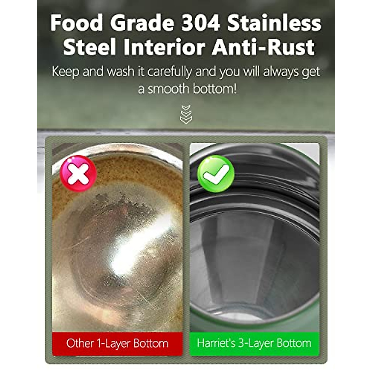 Gooseneck Kettle, Harriet 37oz Pour Over Kettle Stove Top, Coffee kettle with Thermometer, Stainless Steel Kettle with 3-Layer Base, Anti-Hot Handle, for Drip Coffee & Tea