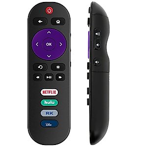 New Replacement Remote Control Applicable for TCL Roku TV 43S425 55S425 65S425 75S425 40S325 32S325 32S327 43S525 55S525 65S525 75R615 49S405 32S305 32S3750 40S305 43S305 32S800 65C803 55C803 75C803