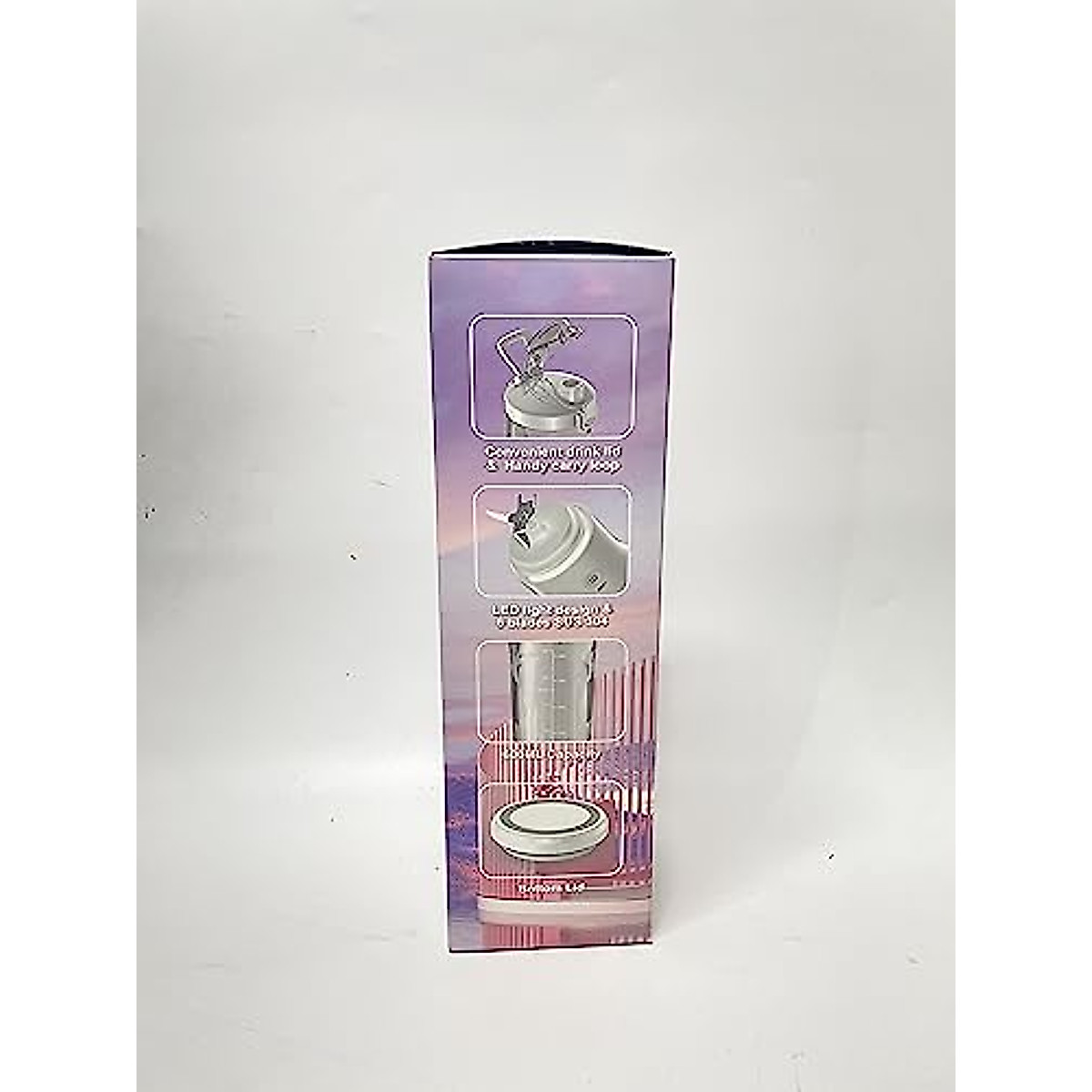 20 Oz Portable Blender for Shakes and Smoothies,4000mAh Electric Juicer, 270W Motor Smoothie Blender with BPA-Free & IP67 Waterproof, USB Fresh Juice Blender with 2 Mixing Modes for Travel, Gym, Black