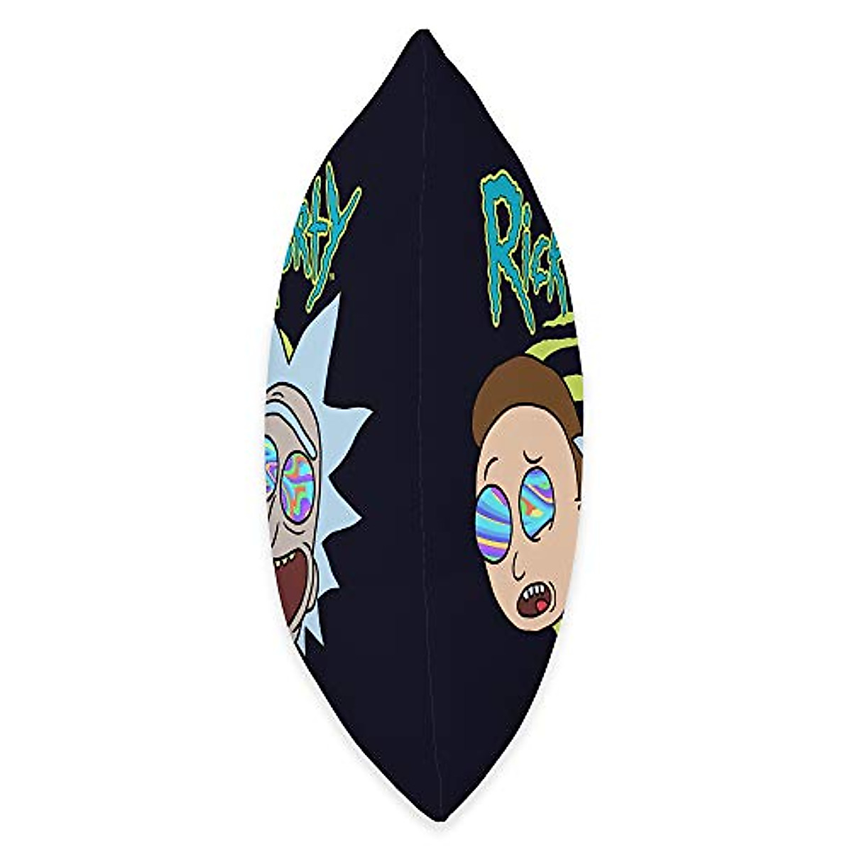 Rick and Morty Blown Minds Throw Pillow, 18x18, Multicolor