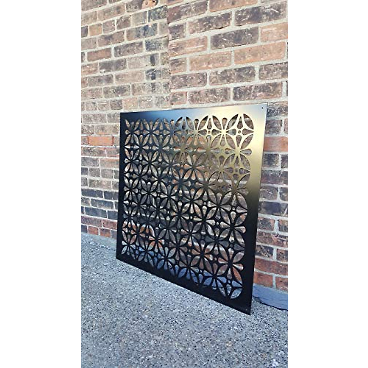 HiddenFlower1US - Privacy Screen Metal Garden Fence Decor Art