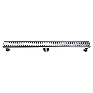 Dawn LMI320304 Mississippi River Series Linear Shower Drain, 32-Inch
