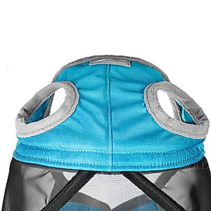 Harrison Howard CareMaster Pro Luminous Horse Fly Mask Full Face Standard with Nose No Ears Voodoo Blue M Cob