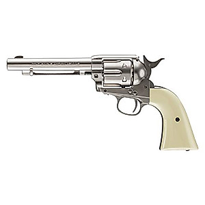 Colt Peacemaker SAA CO2 Revolver Kit, Nickel air pistol