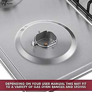 10Pcs Brass Jet Nozzle Propane Orifice Kit - Grill Replacement Parts High Pressure Nozzle Griddle Accessories Kit - Propane Burner Replacement Parts LP Gas Hose Nozzle Conversion Kit