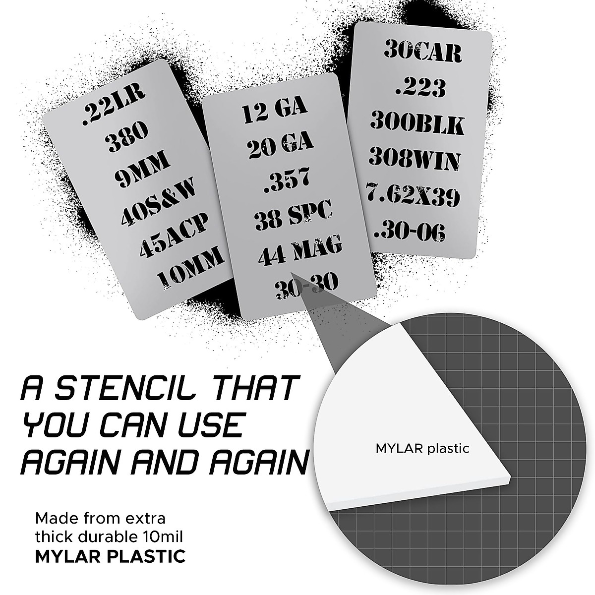 OST Ammo Can Stencils | Personalized Ammo Box | Ammo Can Organizer | Ammo Can Labels Assorted | Ammo Organizer | Ammo Crate Storage Box Organizer | Storage Container Stencil