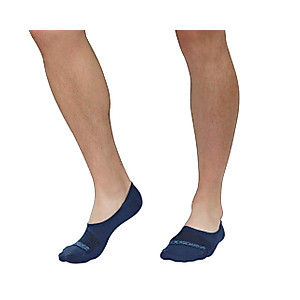 ZeroSock Bamboo Viscose Super Low Invisible Socks With Mesh Ventilation with Anti-Slip Gel Heel Grip (4 Pairs Per Box)