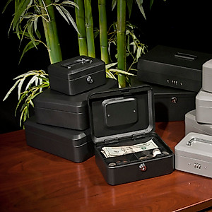 BARSKA EXTRA SMALL CASH BOX w/KEY LOCK