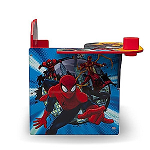 Delta Children Chair Desk With Storage Bin - Greenguard Gold Certified, Spider-Man