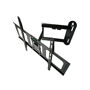 XtremPro Swivel Full Motion Articulating Tilting Low-Profile TV Wall Mount Corner Bracket for 32-70 inch Screen LCD LED Plasma 4K 3D Flat Panel Screen TV VESA up to 600 x 400mm Load Capacity 77lbs