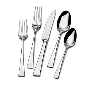Mikasa 5100238 Lucia 20-Piece 18/10 Stainless Steel Flatware Set , Service for 4