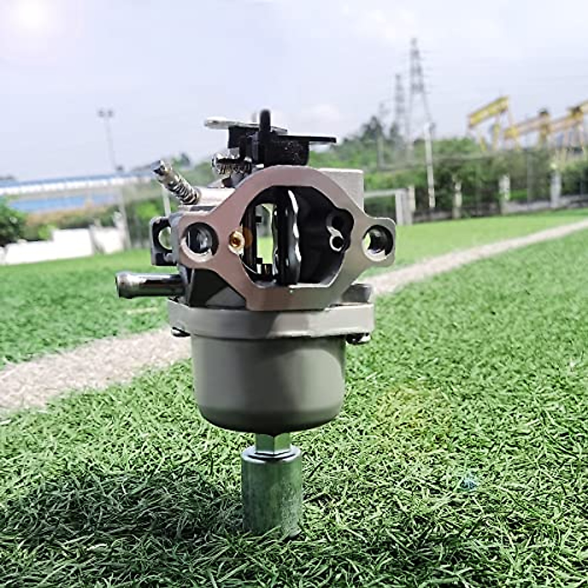 594593 Carburetor fits for John Deere L107 L108 115 LA115 LA105 D110 LA125 Lawn Mower Intek 14HP 18HP Engine 591731 593514 697141 697190 698445 699109 699937 791858 791888 792171