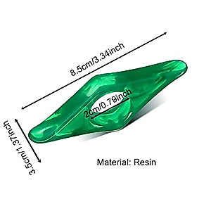 Ruifaya Resin Thumb Book Support Book Page Holder Convenient Bookmark for Book Lovers S3t4 Aids Book School Thumb Station Holder Reading