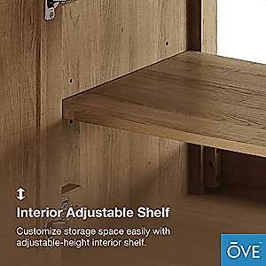 Ove Decors Kansas 30 in. Single Sink Bathroom Cultured Marble Countertop Vanity, 30 inches, in Midnight Blue