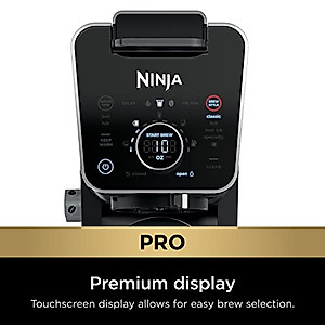 Ninja CFP307 DualBrew Pro Specialty Coffee System, Single-Serve, Compatible with K-Cups & 12-Cup Drip Coffee Maker, with Permanent Filter, Black