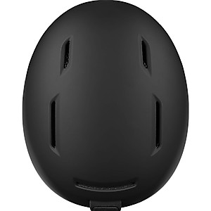 Sweet Protection Looper MIPS Helmet - Adjustable Hardshell Ski and Snowboarding Helmet with Ventilation, Google and Audio Compatible, Dirt Black, Small/Medium