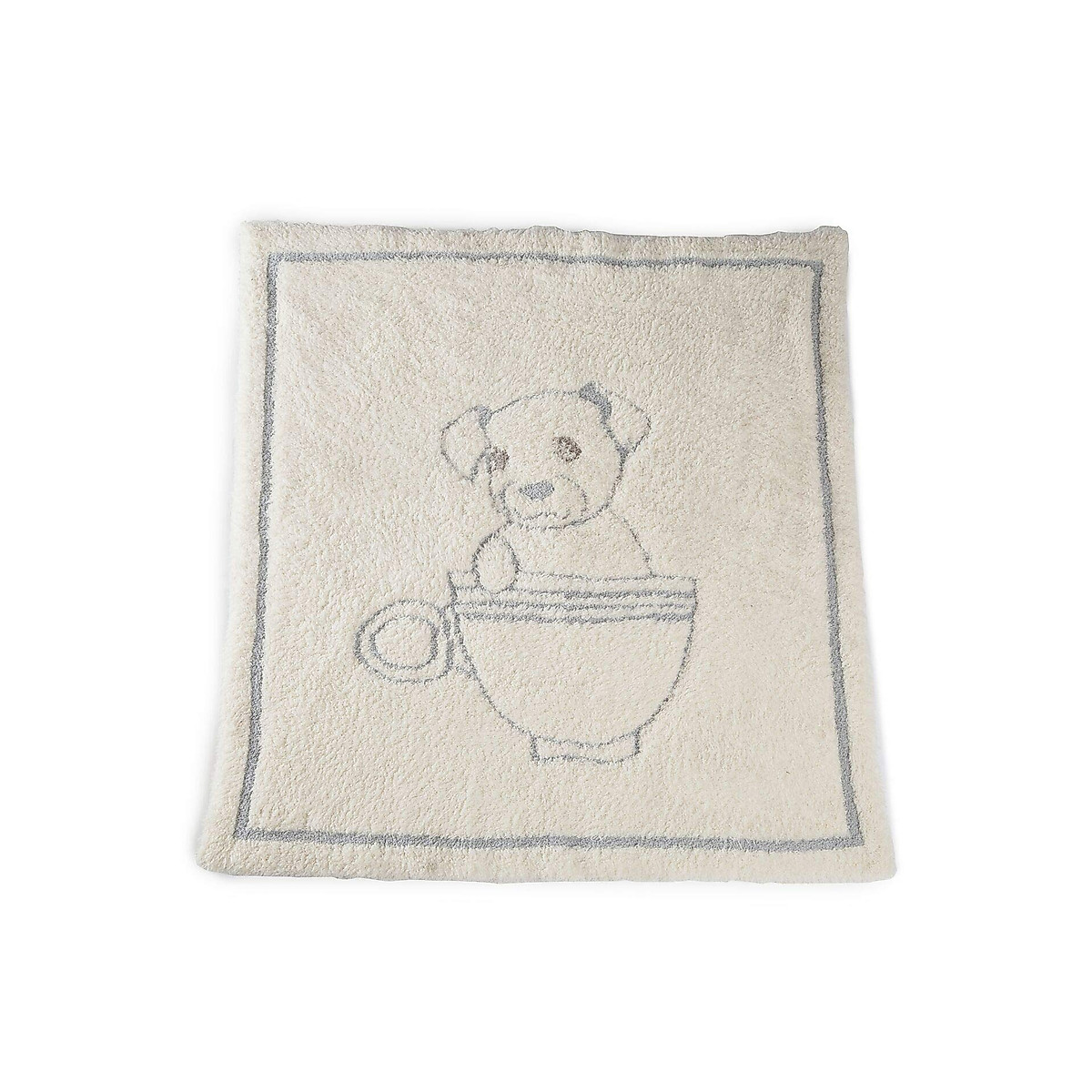 Barefoot Dreams CozyChicTeacup Puppy Blanket, Baby Blanket, Ocean