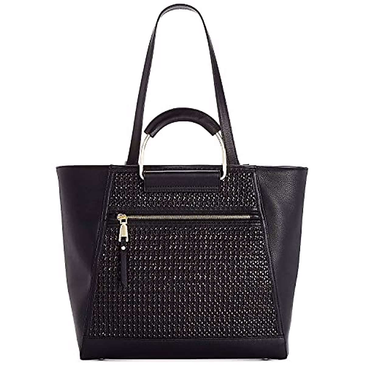 I.N.C. Women`s Ajae Bangle Crochet Tote (Black, One Size)