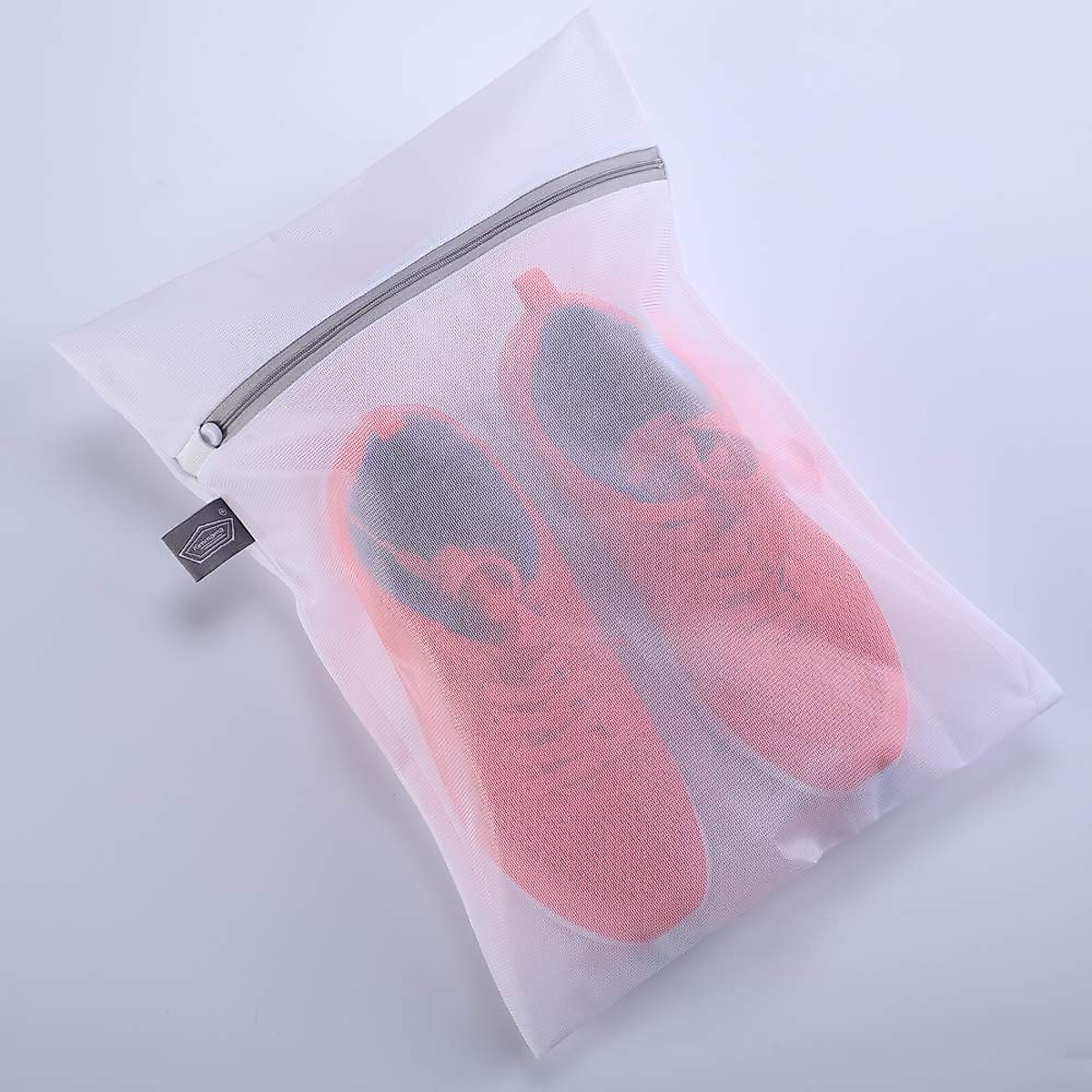 Set of 2 Delicates Laundry Bags,Durable Zipper Mesh Laundry Bag,Bra Fine Mesh Wash Bag,Keep Cloth Shape in the Washer