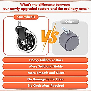 COLAMY 6686 Ergonomic Home High Back Executive Computer Desk Padded Flip-up Arms, Thick Bonded Soft Leather, Modern Office Chair with Upgraded Casters for Swivel Rolling (Black, 300lbs)