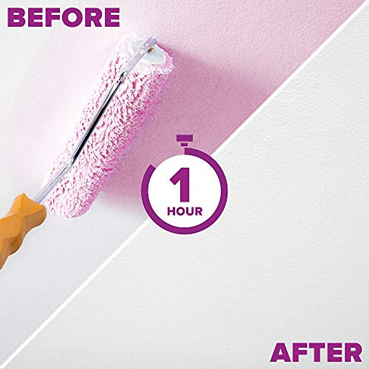 INSL-X Color-Changing Acrylic Ceiling Paint, White, 1 Gallon, 128 Fl Oz (Pack of 1)