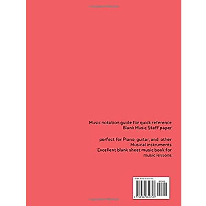 Music Manuscript Notebook – 12 staves: Composition Notebook For Kids |Manuscript Paper With 12 Staves For Beginners and Intermediate |Gift For Musical ... Musician, Music Producer, writer supplies|