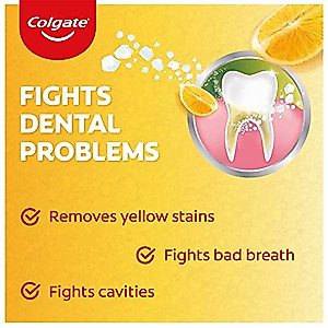 Colgate Active Lemon & Salt Healthy White Toothpaste - 200 g