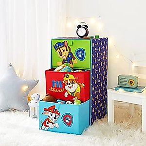 Paw Patrol 3 Drawer Soft Storage Unit with Poly Canvas Frame