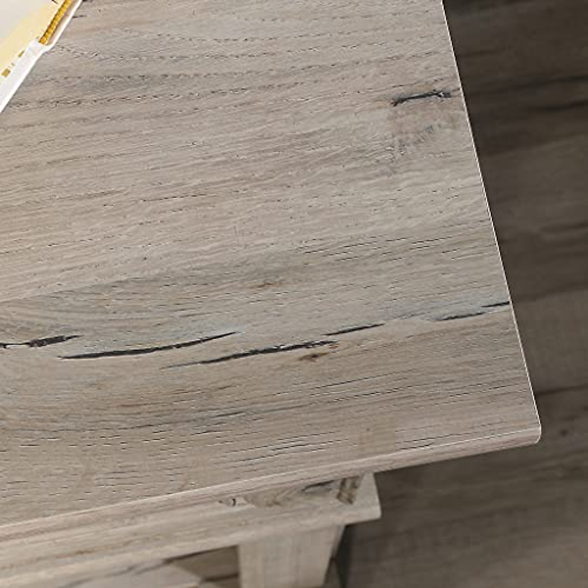 Sauder Palladia Night Stand, L: 23.15" x W: 15.51" x H: 24.8", Split Oak Finish