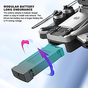 S99 Mini Drone with Dual Camera, HD Foldable FPV Drone, 4 Way Obstacle Avoidance, Optical Flow Visual Hovering, Drone for Adults and Kids