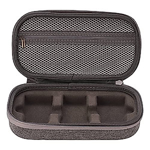 Drone Battery Hard Case, Gray Drone Battery Carrying Case Shockproof Scratch Resistant Nylon for Drone