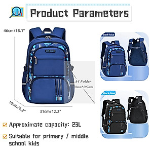 Camo Backpacks for Boys Middle School Elementary, Camouflage School Bags Bookbags Kids Back Packs for Teens Boys