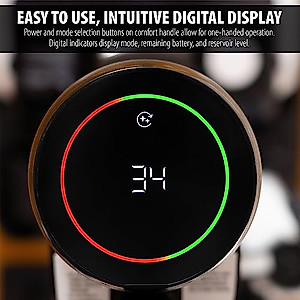 Deco Home 220W Wet/Dry All-in-One Vacuum and Hard Floor Cleaner, Cordless Battery with Self-Cleaning Charging Dock, 3 Smart Programs, Digital Display