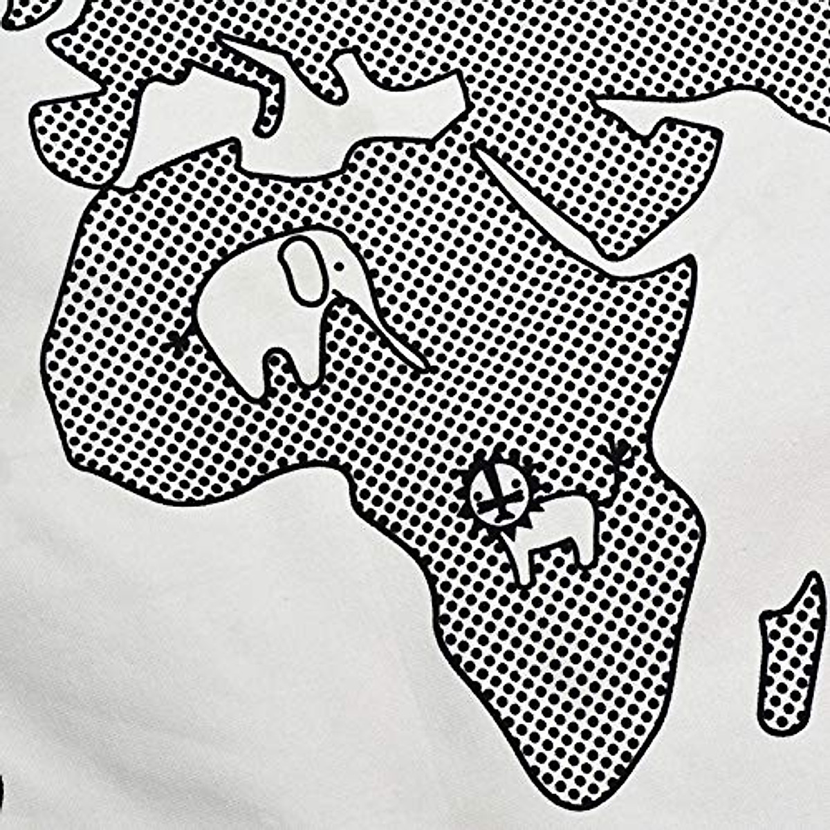 ABREEZE Adventure World Map Pattern Baby Play Mat,Crawling Mats Floor Playmat Activity Round Rug for Infant Child Kids 53 Inches