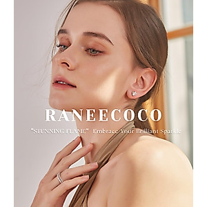 "STUNNING FLAME" 18K Gold Plated Silver Brilliant Cut Simulated Diamond Cubic Zirconia Stud Earrings(yellow-gold-plated-silver, 1.0)