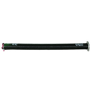 Prime-Line GD 12234 Steel Right-Hand Garage Door Torsion Spring, 0.250 In. x 2 In. x 32 In., Black with Green Painted End (Single Pack)
