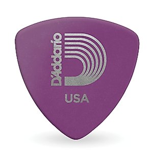 D'Addario Duralin Guitar Picks, Heavy, 10 pack, Wide Shape