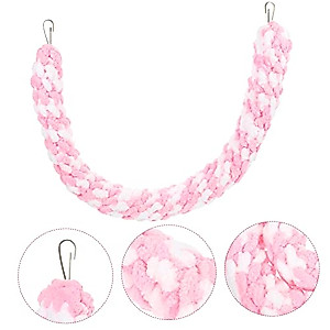 Balacoo Sugar Glider Climbing Rope Hamster Portable Rat Toy Hanging Guinea Pig Toy Hamster Climbing Toy Small Pet Climbing Rope Small Bird Swing Toy Bird Play chew The Bird Cotton Rope