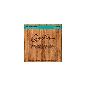 Godin - Seagull Guitars Merlin Strings - Steel/Phosphor Bronze Strings for M4