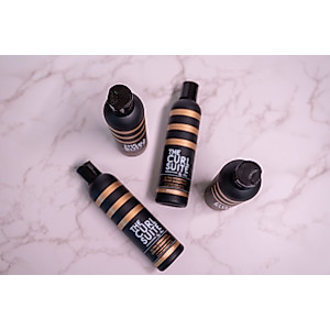 The Curl Suite Hydrating Shampoo for Curly Hair Infused with Special Extracts & Proteins Sulfate-Free Hydrating Shampoo Anti-Frizz Hydration Color Safe Shampoo for Dry & Dull Hair (8 OZ)