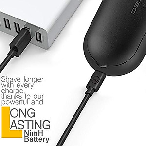 Rechargeable Fabric Shaver, Magictec Lint Remover Sweater Defuzzer Lints Fuzzs Pills Pilling Trimmer for Clothes and Furniture -Battery Operated