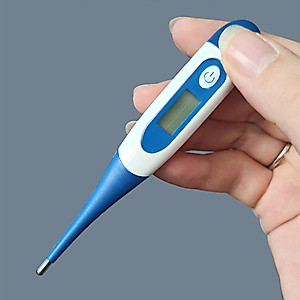 Convenient Pet Temperature with A Flexible Tip Waterproof Thermometer Quick and Accurate Results Pet Thermometer for Cats