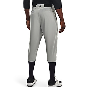 Under Armour Men's Utility Baseball Knicker 22, (075) Baseball Gray / / Black, Small
