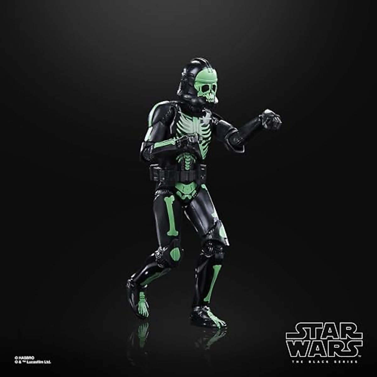 STAR WARS The Black Series Clone Trooper (Halloween Edition) and PORG Toys, 6-Inch-Scale Holiday-Themed Collectible Figures, Ages 4 and Up