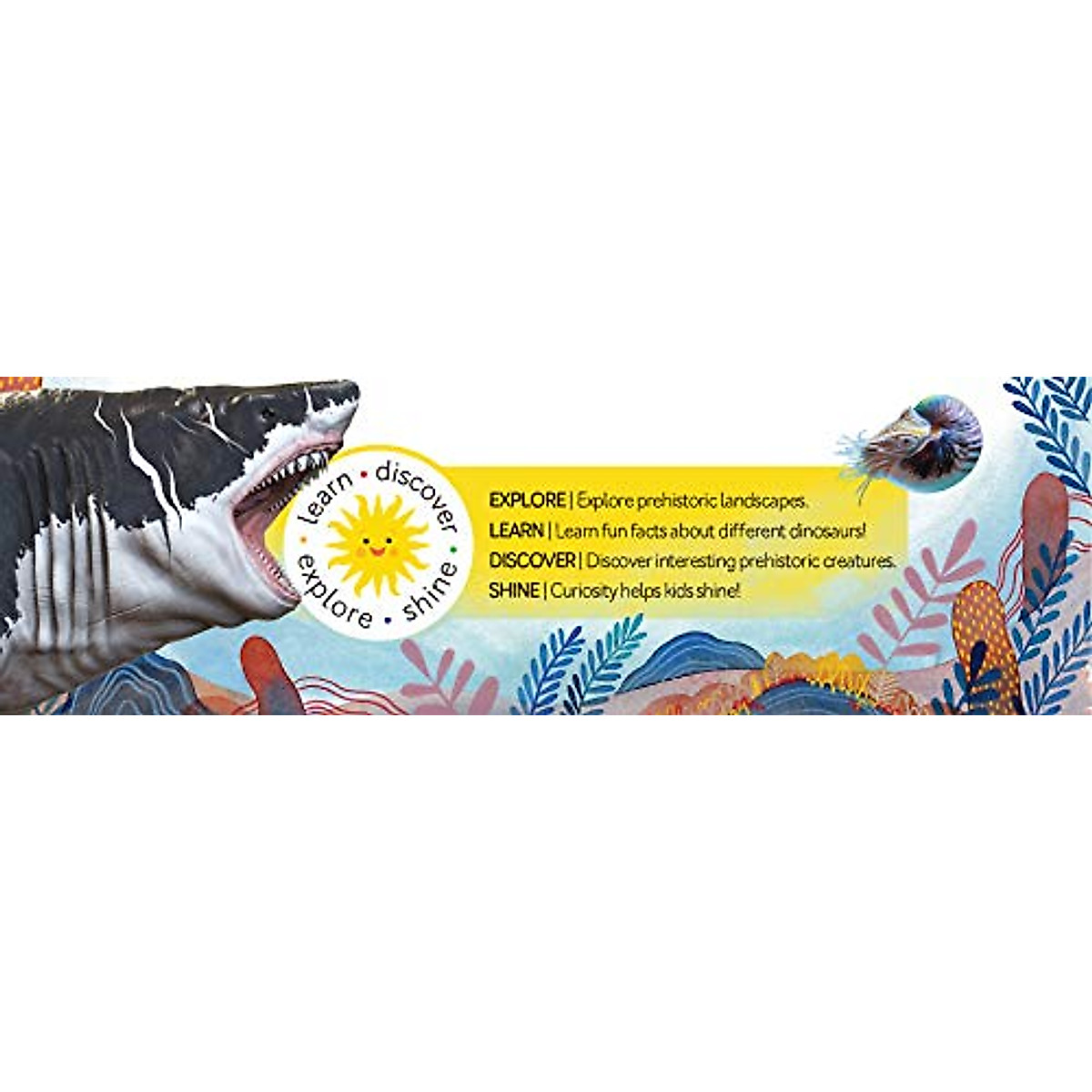 Smithsonian Kids: 100 Dinosaur and Prehistoric Words to Know: Learn all about Dinosaurs for Kids 3-8